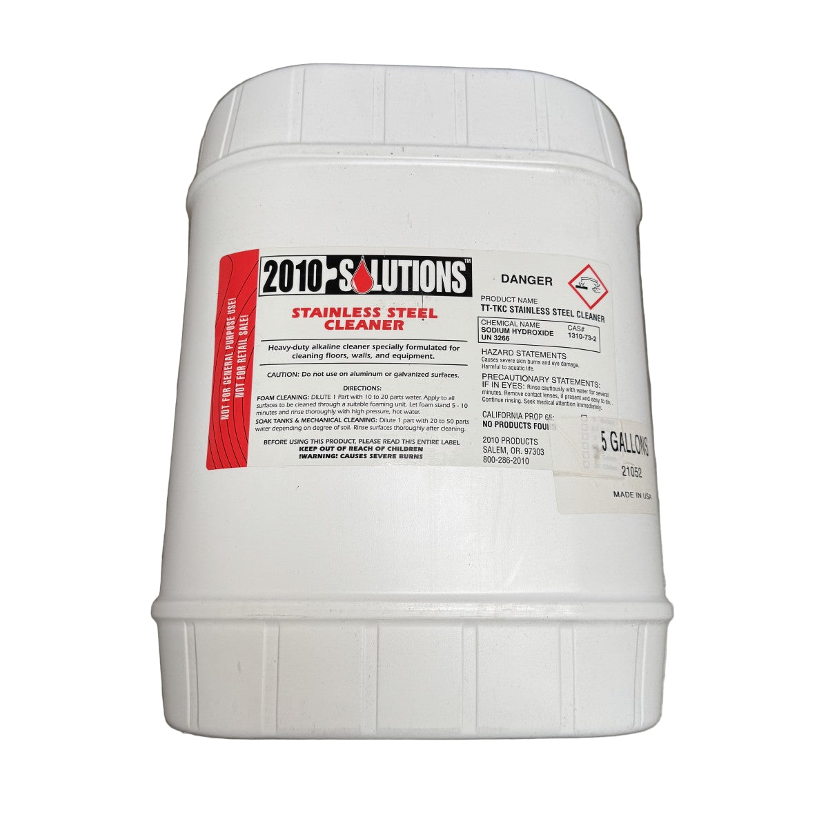 2010 TKC Tough Keller High Powered Cleaner Degreaser, HAZMAT, 5 Gallon ...