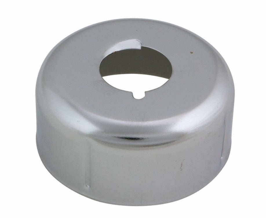 401 Steel Short Escutcheon Cup, 1/2" NPT - Chrome — BulkIndustries.com
