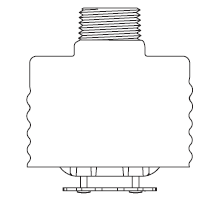 Fire Sprinkler Head, TYCO Model RFII Pendent Concealed, TY3531 and TY3 ...