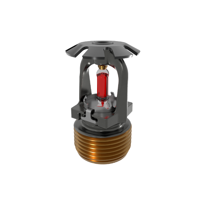 Viking® VK1201, Conventional, 8.0K, SR, 3/4" NPT, Black, 155 Degree 23 ...