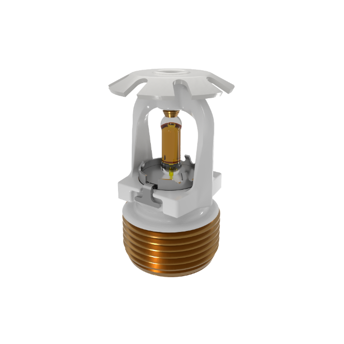 Viking® VK1201, Conventional, 8.0K, SR, 3/4" NPT, White, 135 Degree 23 ...