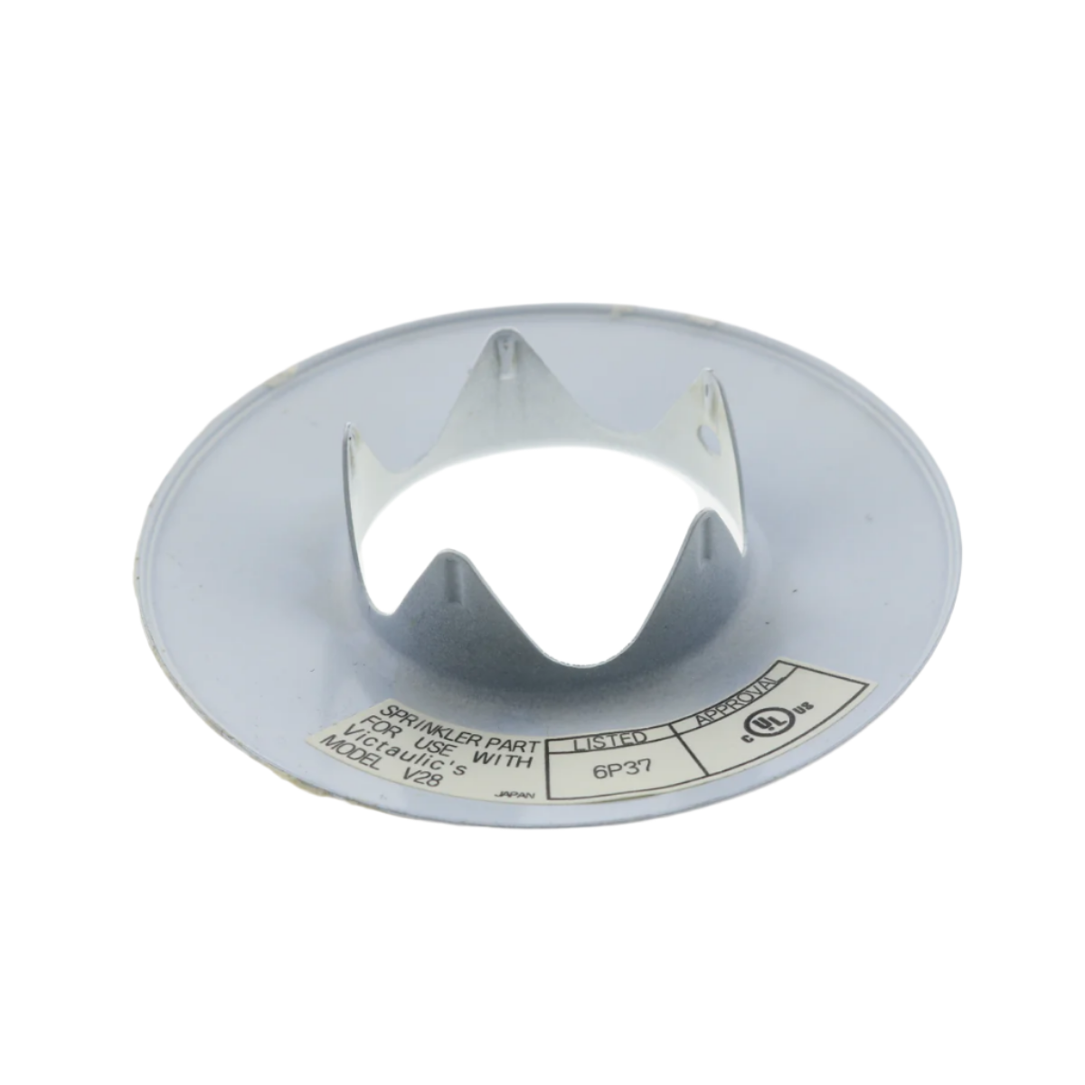 Victaulic Model V28 Flush Fire Sprinkler Escutcheon, White ...