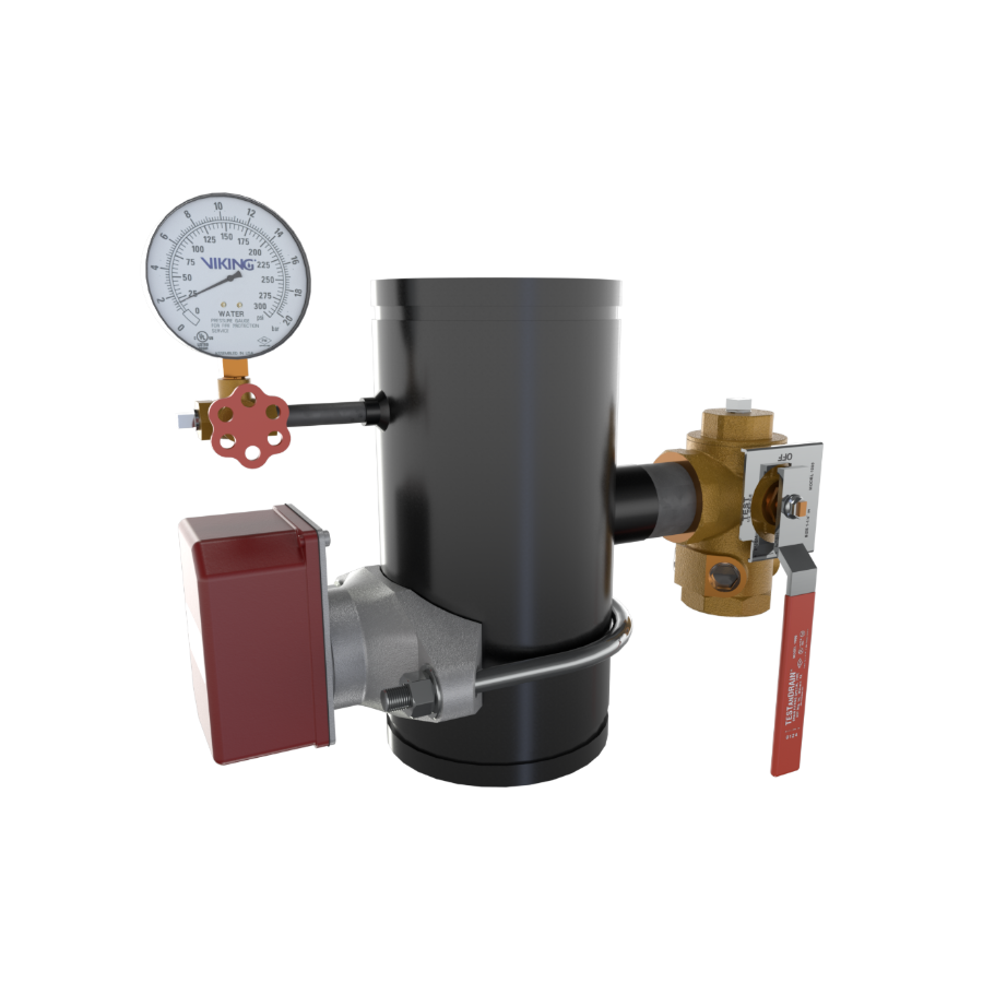Viking® 14862A EasyPac Commercial Riser Assembly With Test And Drain ...