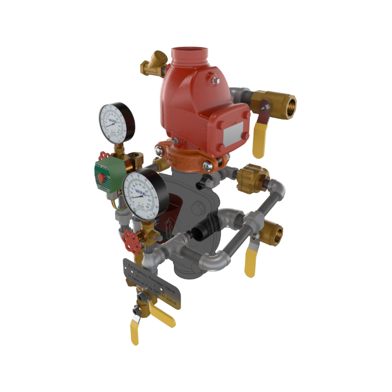 Viking® 23604-1 Model VXD Loose Trim, Deluge Single-Interlocked Preact ...