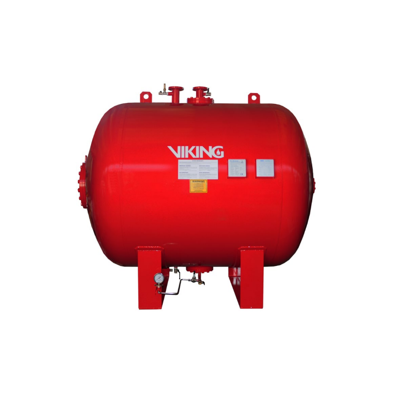Viking® VFTH2200U Model VFT Horizontal Bladder Tank ASME-U, 2200 Gallo ...