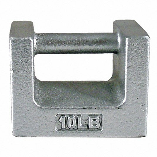 Scale Calibration Weight, Class 7, 10lb — BulkIndustries.com