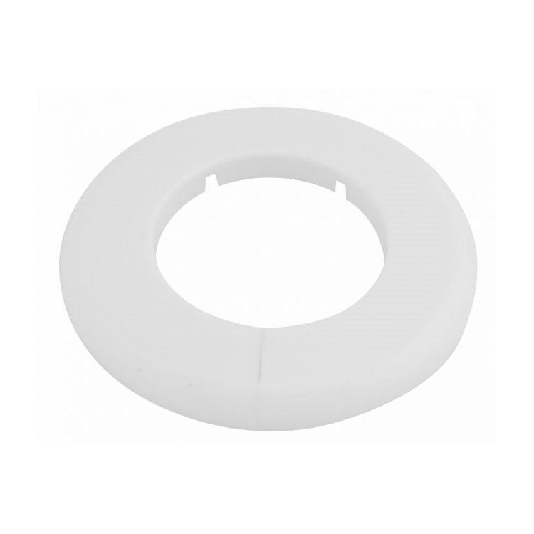 Floor Ceiling or Wall Plate, Split, Plastic, White, 8" IPS ...